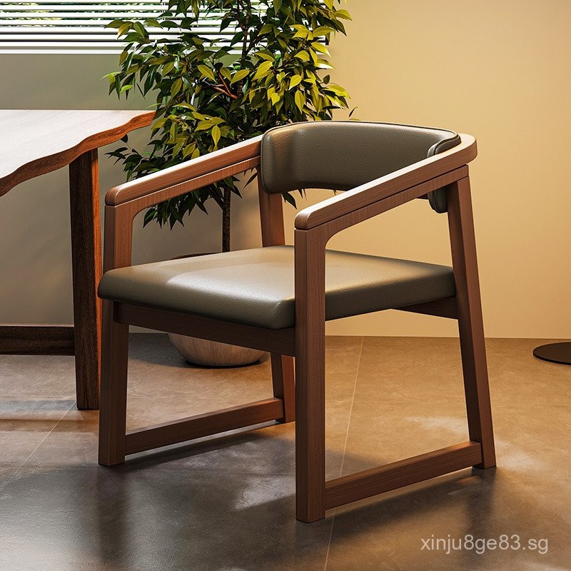 Home Dining Chair New Chinese Style Restaurant Dining Table Stool with ...