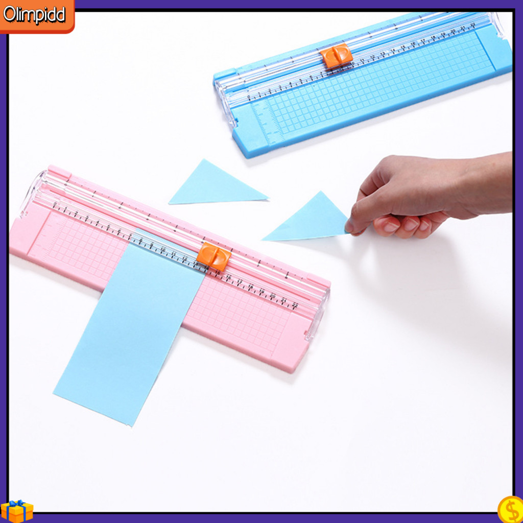 olimpidd| 857A5 Paper Cutter Sliding Portable Mini Trimmer with ...