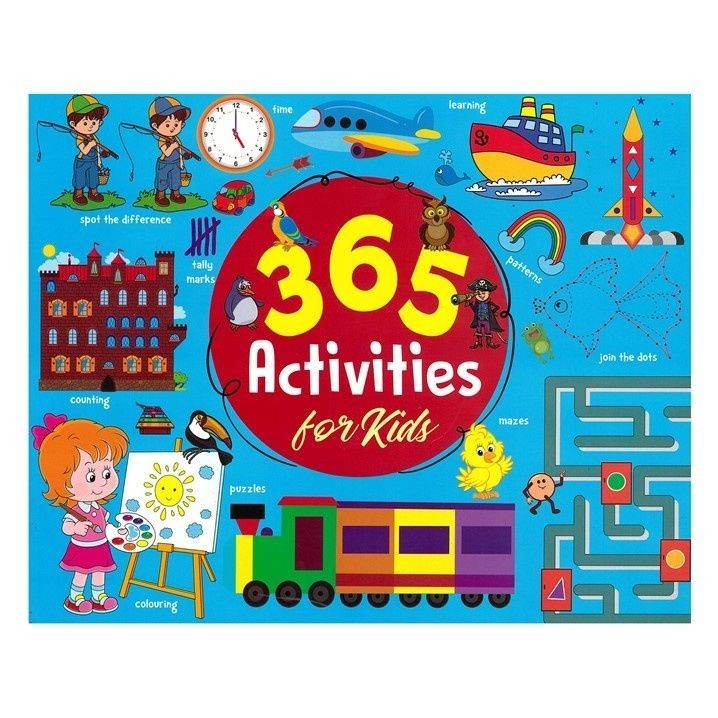 365 Activities For Kids (Blue) | Shopee Singapore