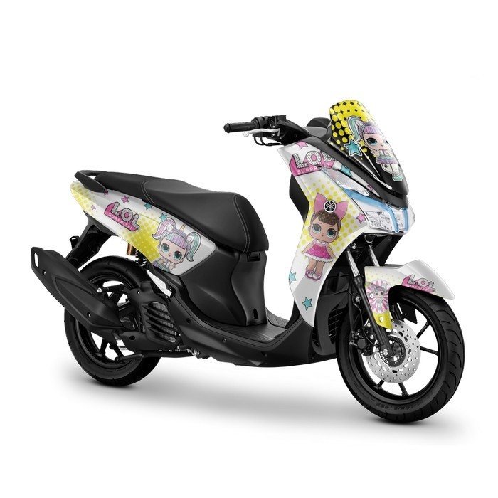 Lexi Full Body Decal Lexi 125 Full Body Motorcycle sticker 2018 2019 ...