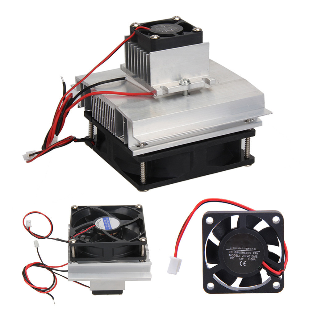 New Thermoelectric Peltier Refrigeration Cooling System Kit Cooler DIY ...