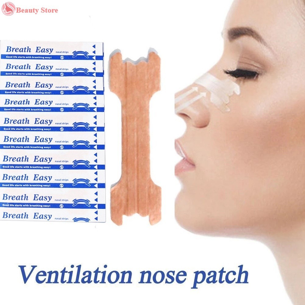 Ventilation Nasal Patch Non-woven Relief Stuffy Anti Snoring Strips ...