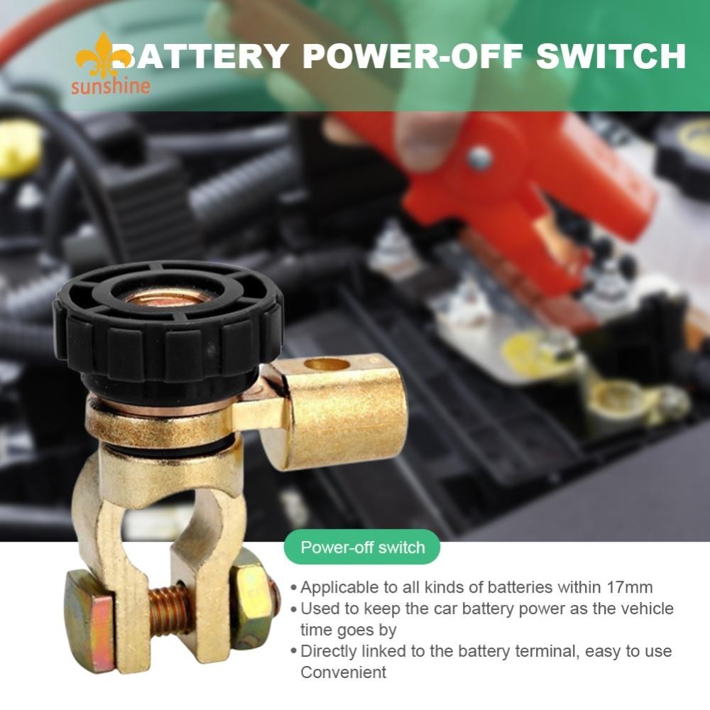 Car Battery Terminal Switch Disconnect Isolator Rotary for Within 17mm ...