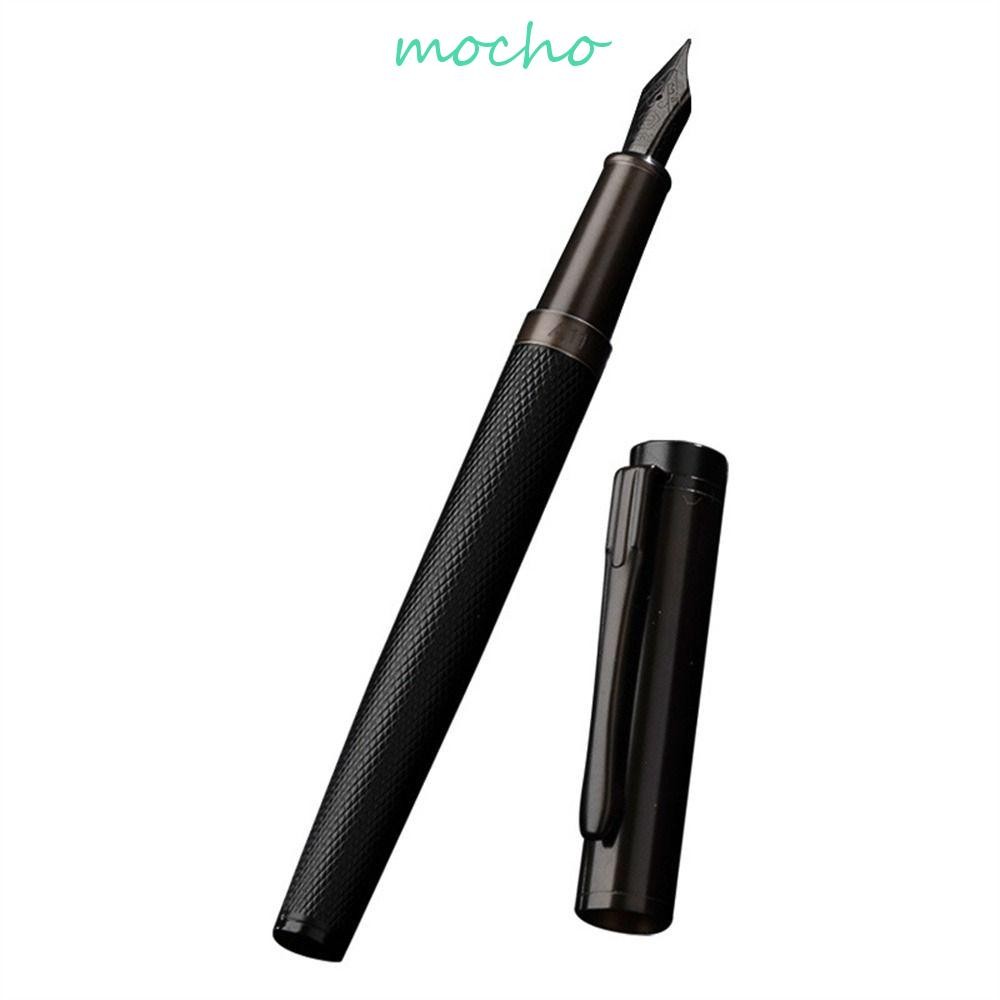 MOCHO Fountain Pen Office Extra Fine Stationery Metal Black Forest Ef/F ...