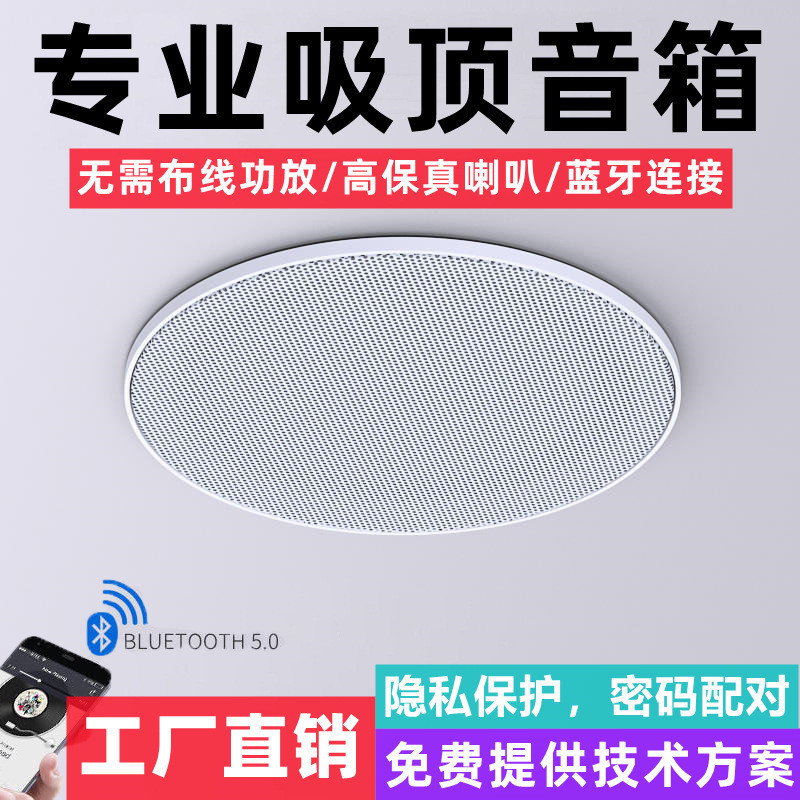 Wireless Bluetooth Wall-mounted Ceiling Speaker Home Ceiling ...
