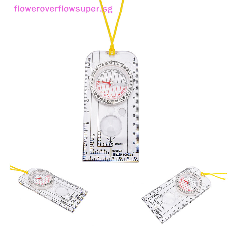 FSSG Magnifying Compass Army Scout Hiking Camping Boag Map Reading ...