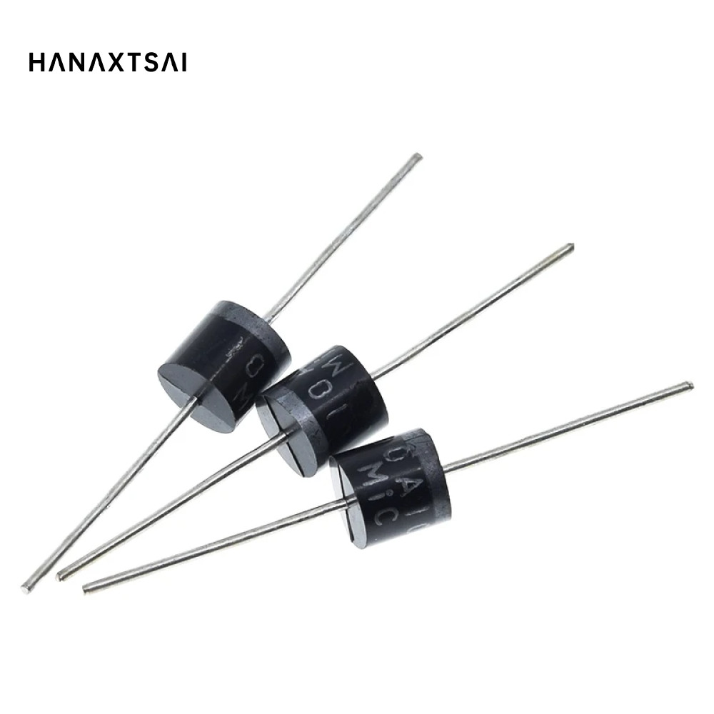10 pcs/lot Electrical Axial Rectifier Diode 10A10 R-6 DIP 10A 1000V ...