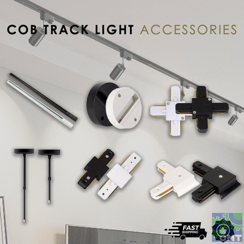 COB LED Track Light Rail Lamp Track Lighting Spotlight Aluminum Ceiling ...