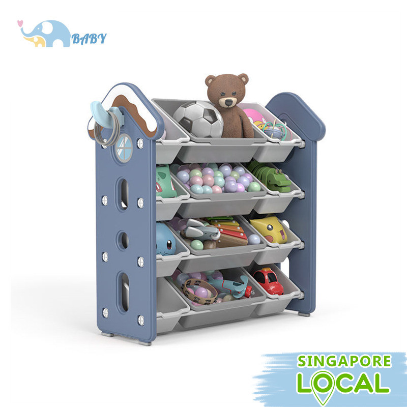 Baby Toy Display Rack Multi Purpose Color Storage Rack Sweet House ...