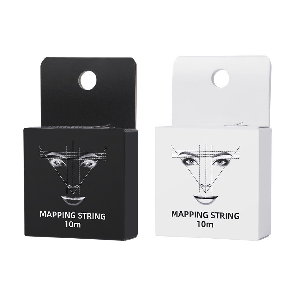 Eyebrow Mapping String with Ink 10m 10m with Ink Tattoo Thread Ruler ...