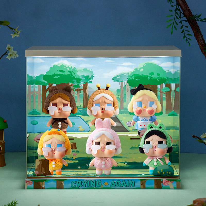 [Popmart House] Popmart Display Box Ready Stock CRYBABY Tears Factory ...