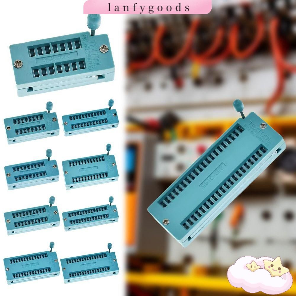 LANFY IC Lock Seat Zif Socket, DIP Universal 2.54 MM ZIF IC Socket ...