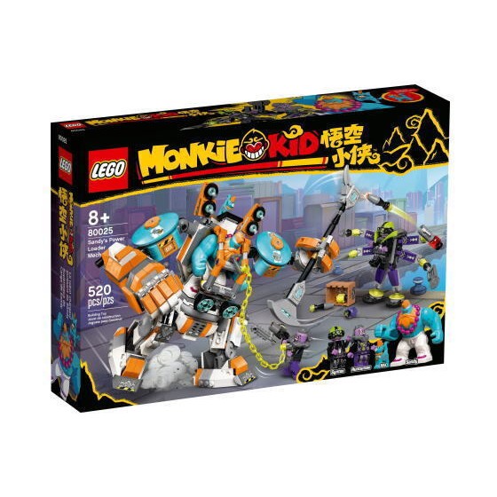 LEGO Monkie Kid 80025 Sandy's Power Mech | Shopee Singapore