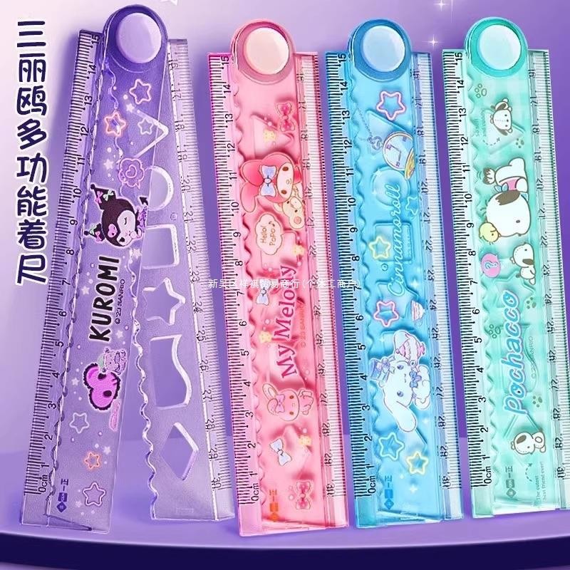 New Product Ready Stock Sanrio Folding Ruler Sanliou Folding Ruler ...