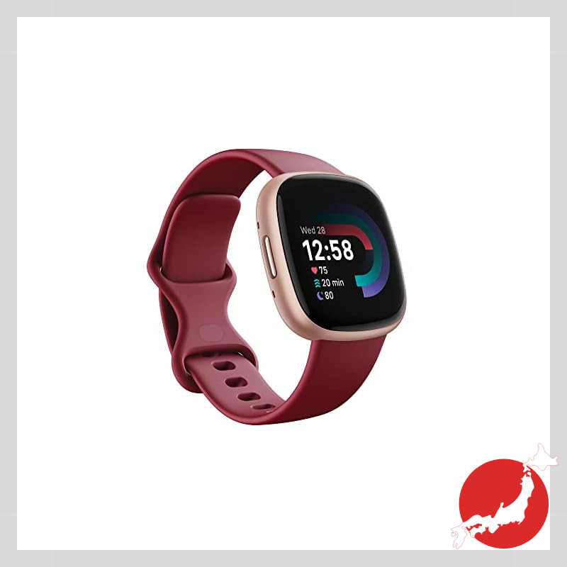 **Fitbit Versa 4 Smartwatch Collection: Suica-Compatible Models with ...
