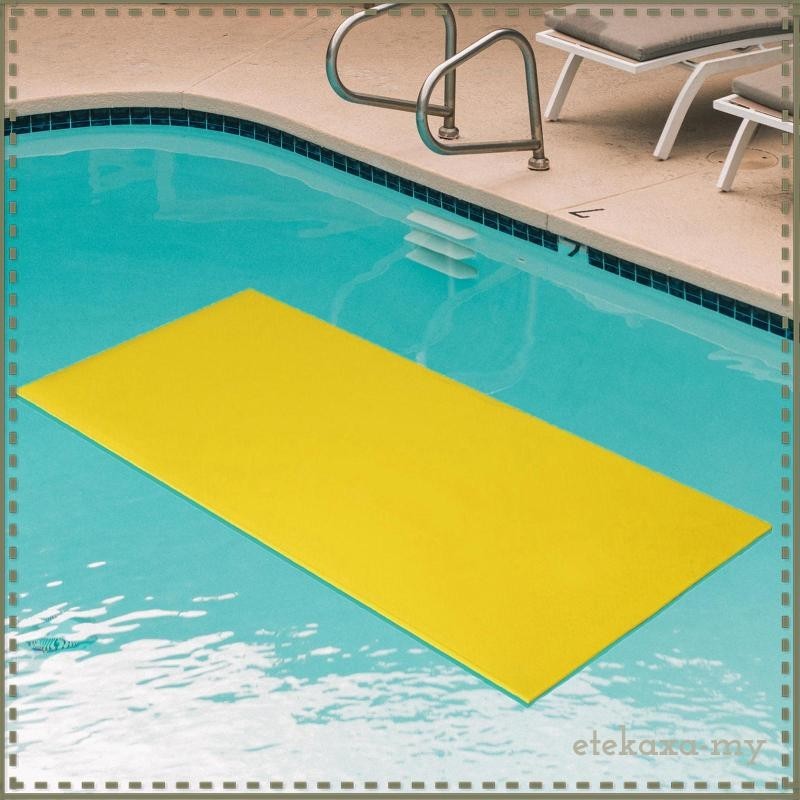 Unsinkable Pool Mattress Foam Lake Swim High Density Foam Double Layers ...