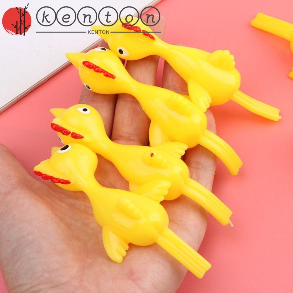 KENTON 5PCS Launch Chick, Plastic Chicken Ejection Chicken Toy, Novelty ...