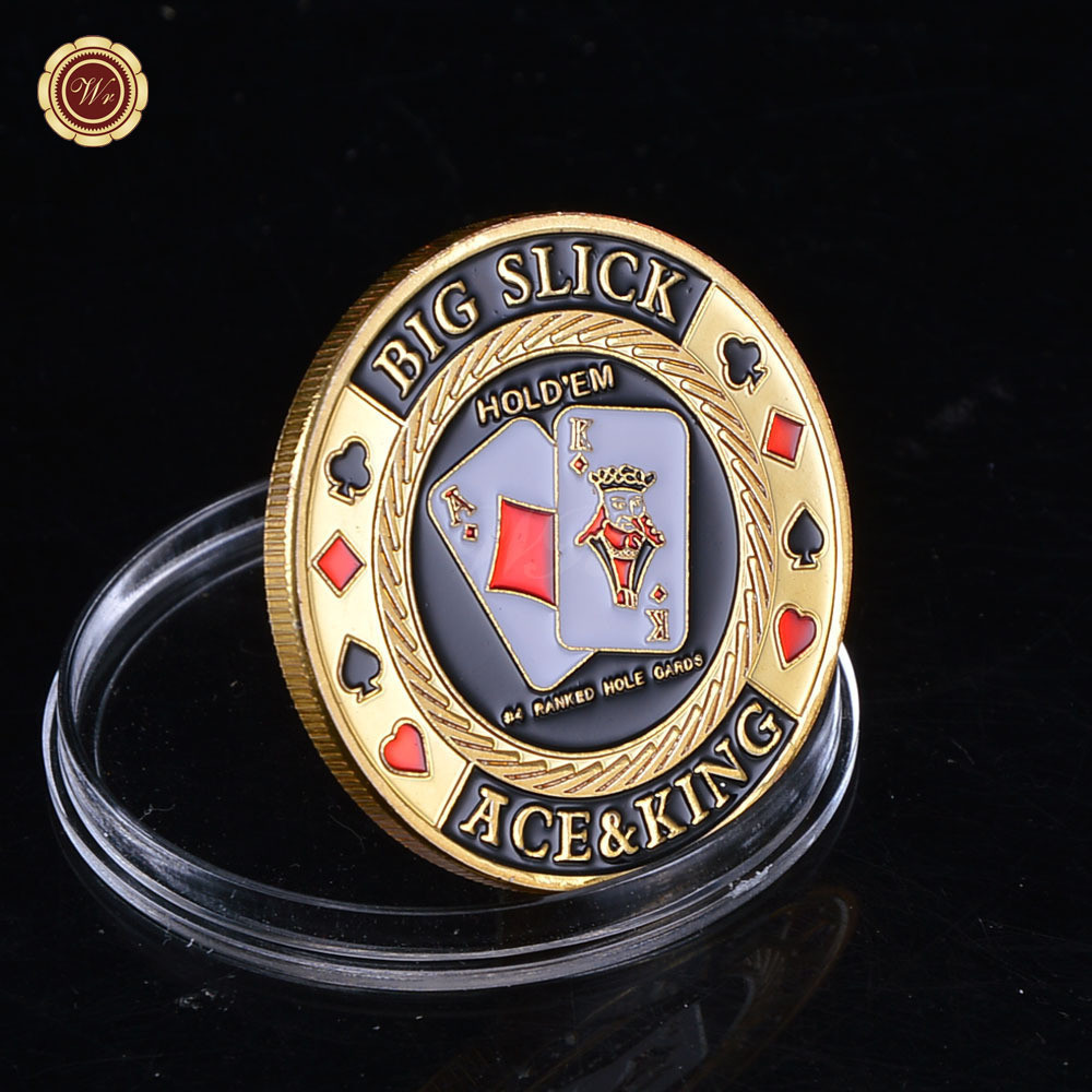 Metal Bank Code Full Press Chip Coin Heart Red Heart Poker Chip ...
