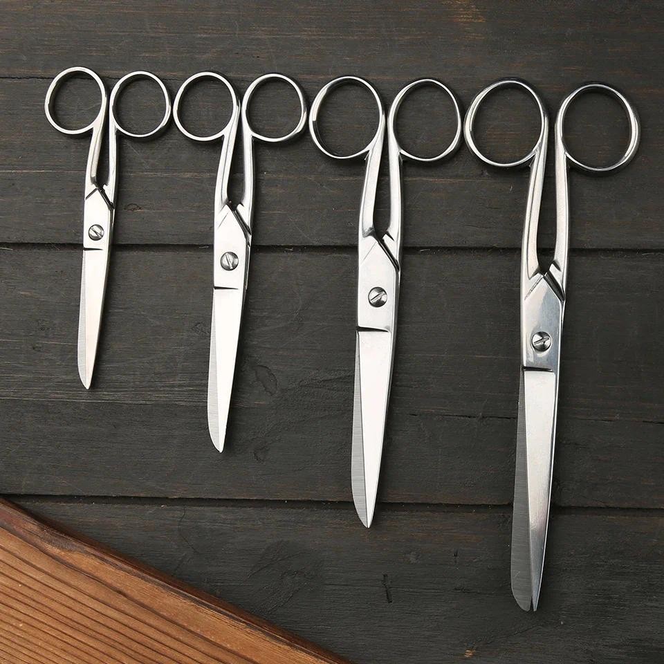 5/6/7/8-inch Stainless Steel Nurse Pointed Circular Scissors for Thread ...