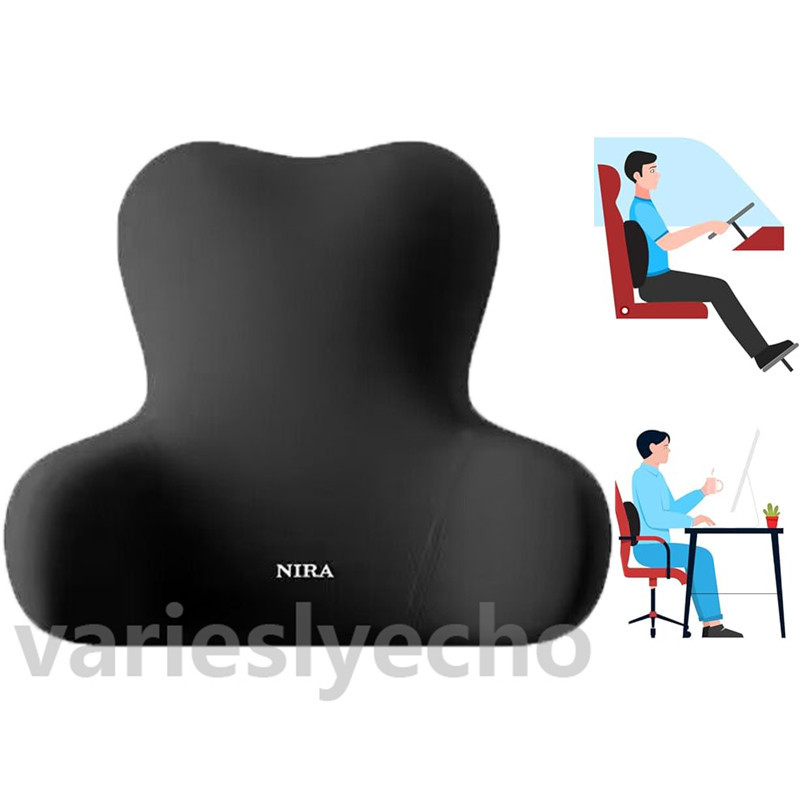 Lumbar Support Pillow for Car - Back Support for Office Chair/Car/Truck ...