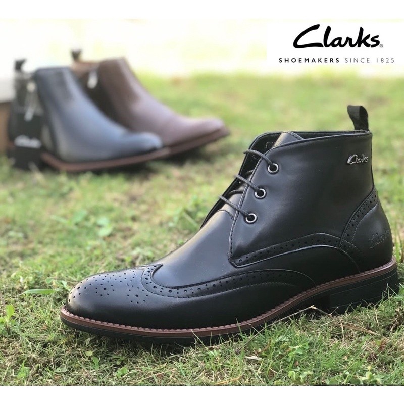 Clarks Premium Quality Bullock Style Loafer Boot Shoes Kasut Clarks ...