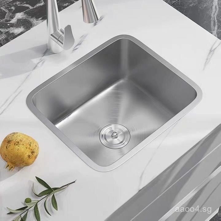 Kitchen Single Sink SUS304Single Basin Sink Mini Laundry Basin Balcony ...
