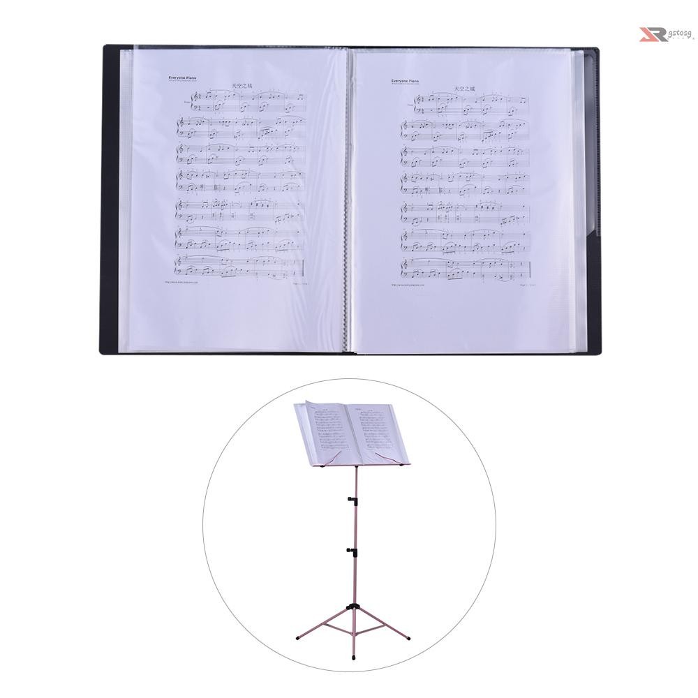 Music Sheet Score File Paper Documents Storage Folder Holder Plastic A4 ...