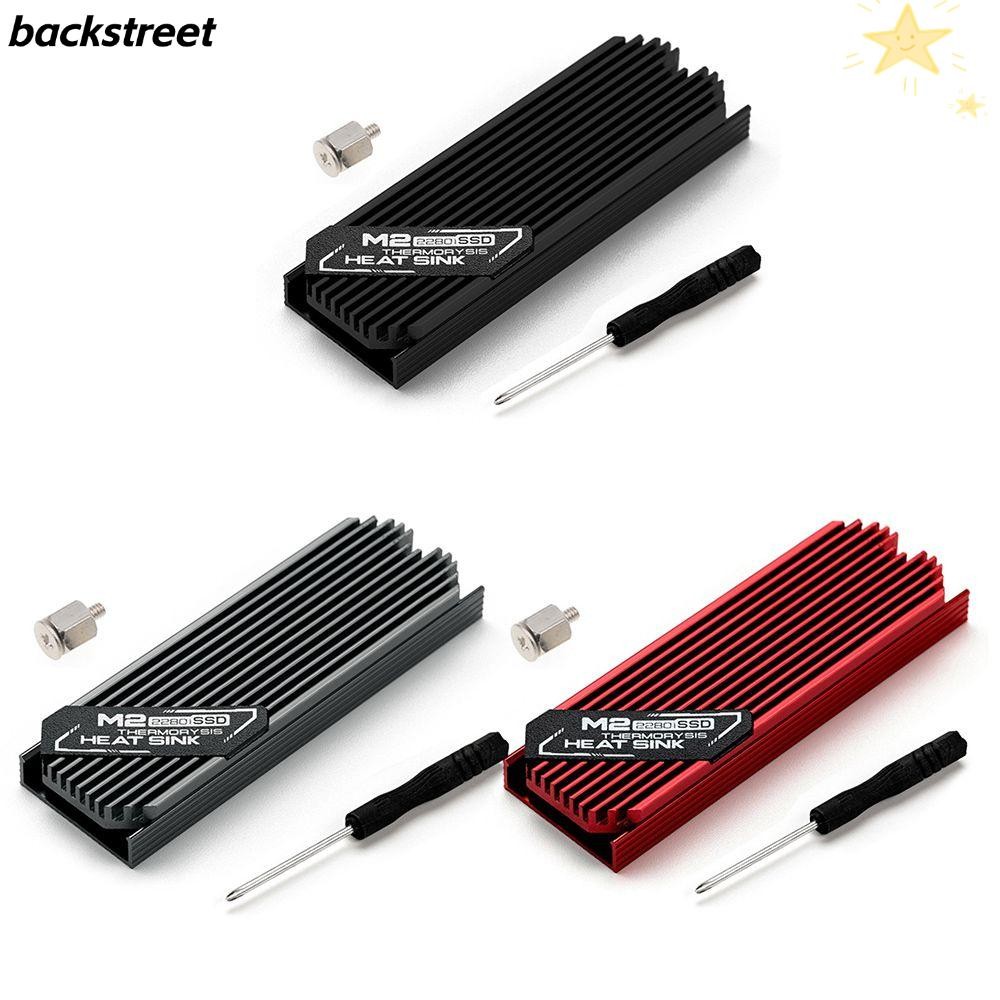BACKSTREET SSD Heatsink Computer Radiator Drives Radiator Hard Drive M ...
