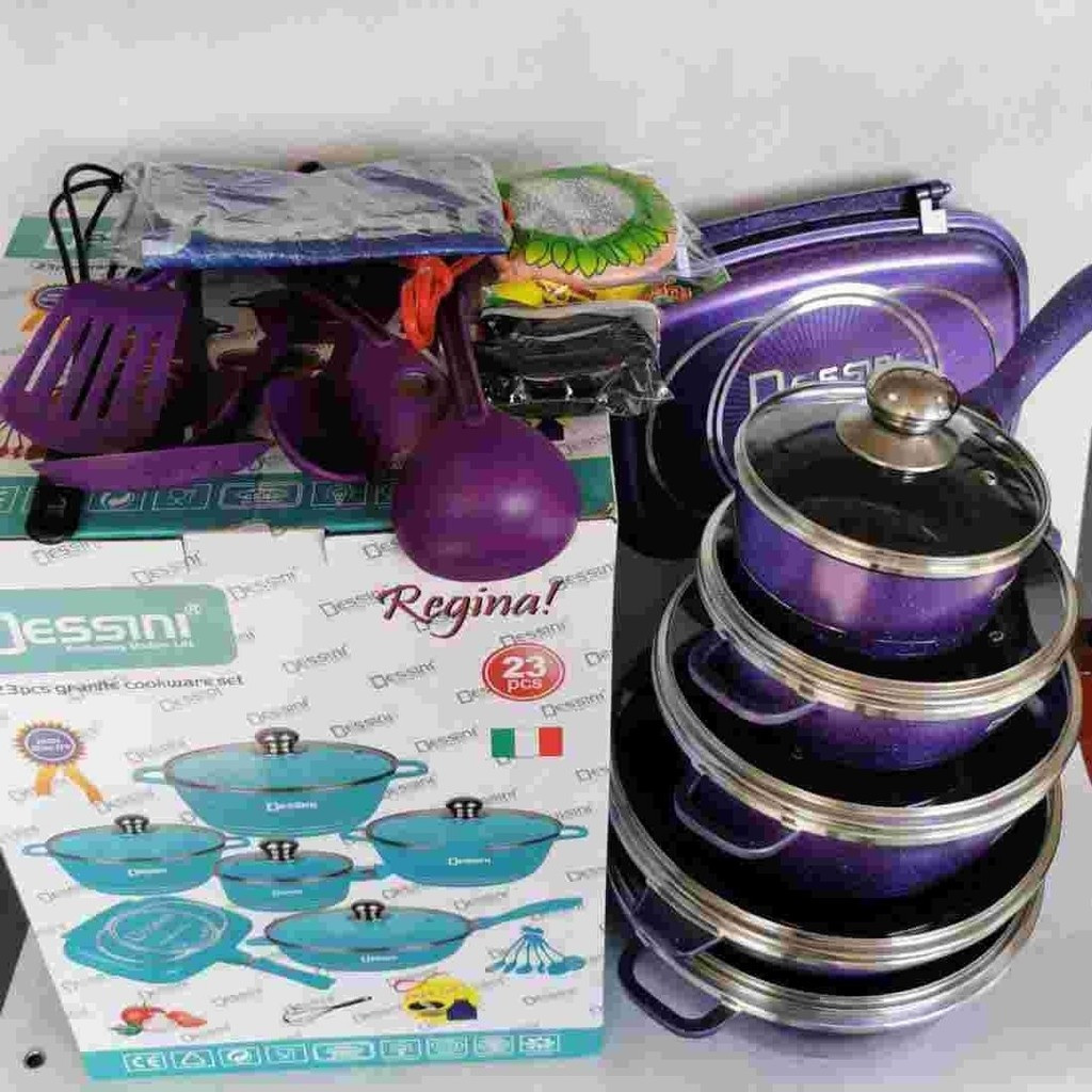 special sales⭐ Dessini 23Set of Household Complete Set Cookware Non-Pan ...