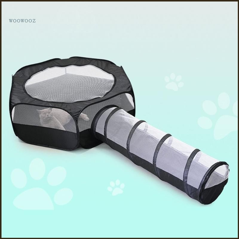 lucky Collapsible Dog Tunnel Playpen Toy Cat Hideaway Tube Cube ...