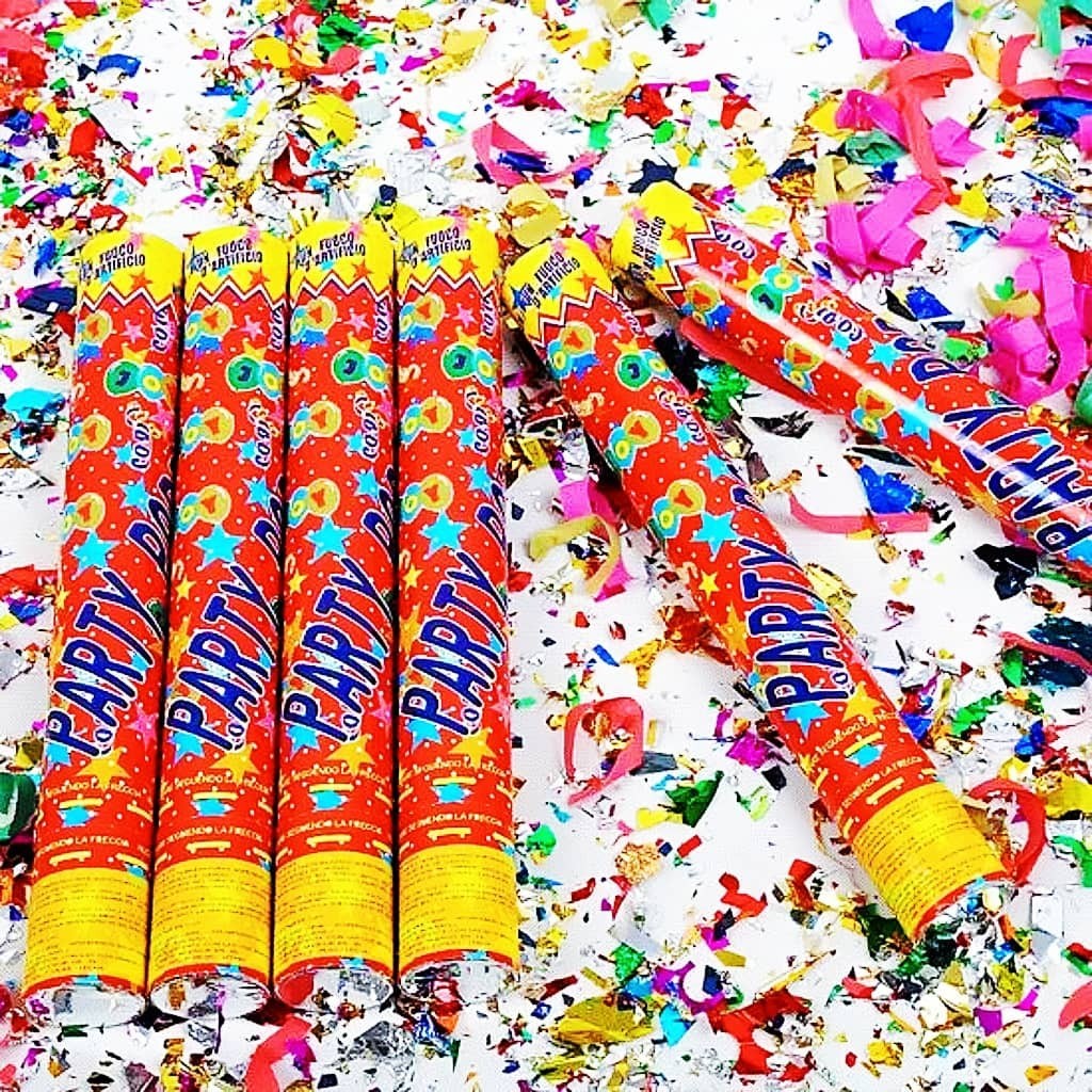 (1pcs) Party Popper Pop Confetti Twist Style Celebration surprise party ...