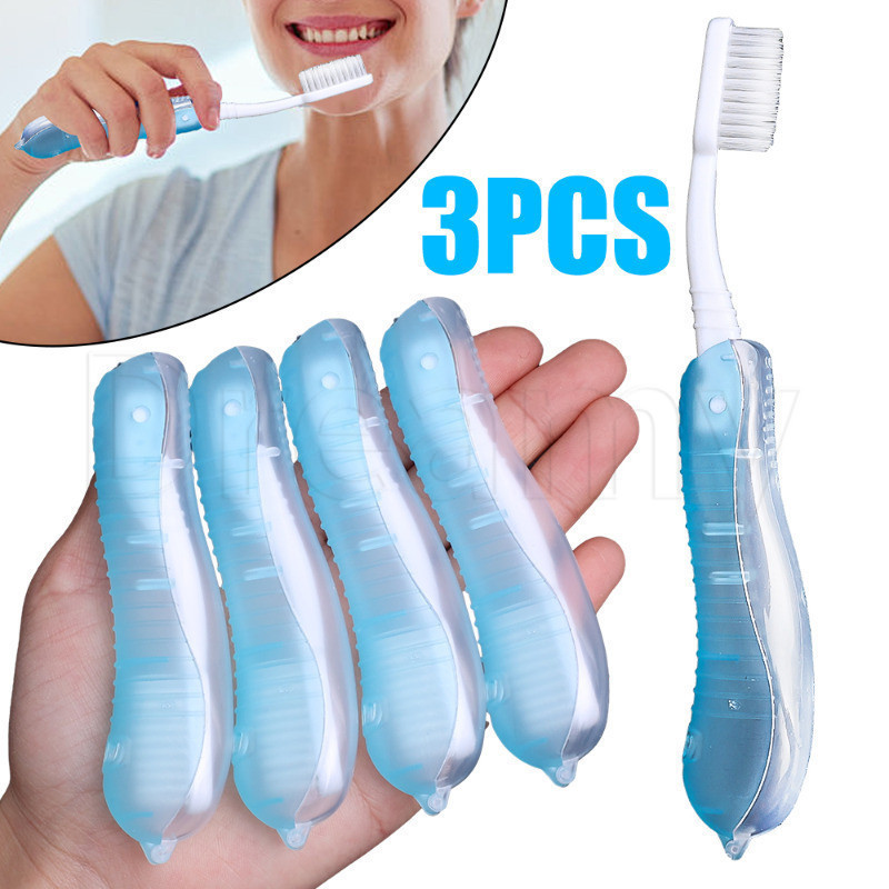 [GOOD] Outdoor Disposable Folding Toothbrush - Travel Toothbrush Set ...