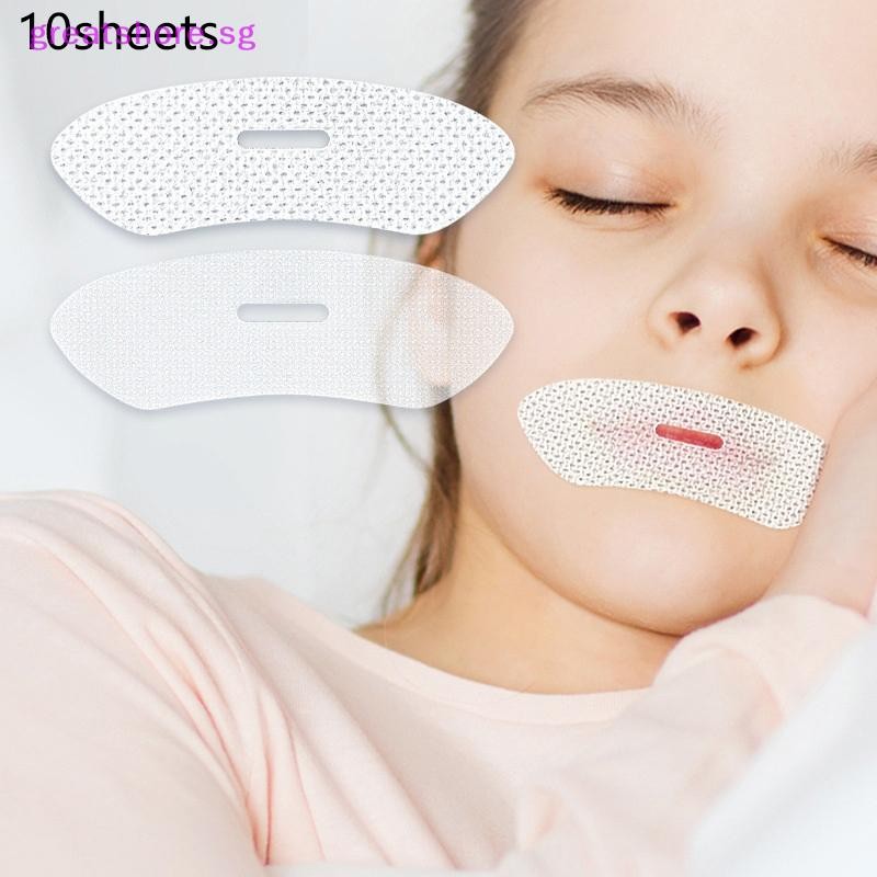 greatshore 10 Sheets Anti-Snoring Stickers For Children Adult Night ...
