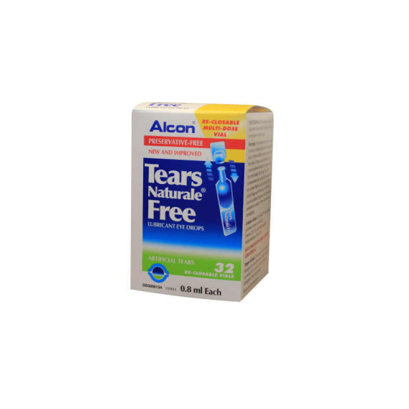 Tears Natural Free Eye Drop 0.8ml 32 x 0.8ml [Long-lasting lubrication ...