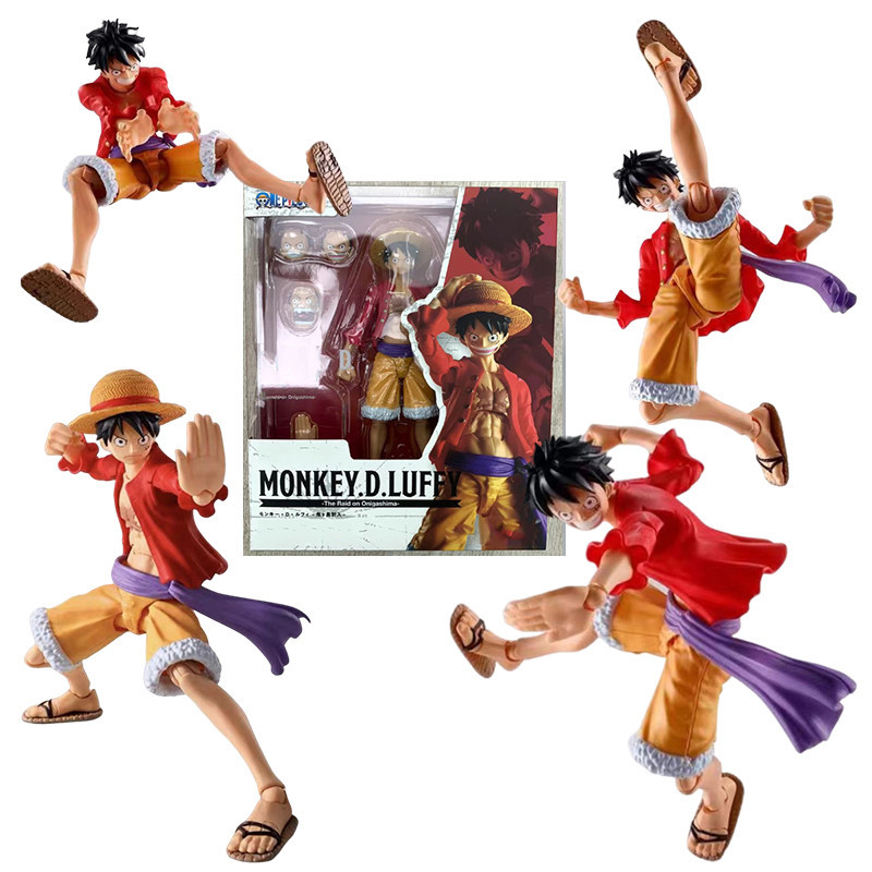 SHF Luffy One Piece S.H. Figuart articulated Zoro Monkey D Portgas ...