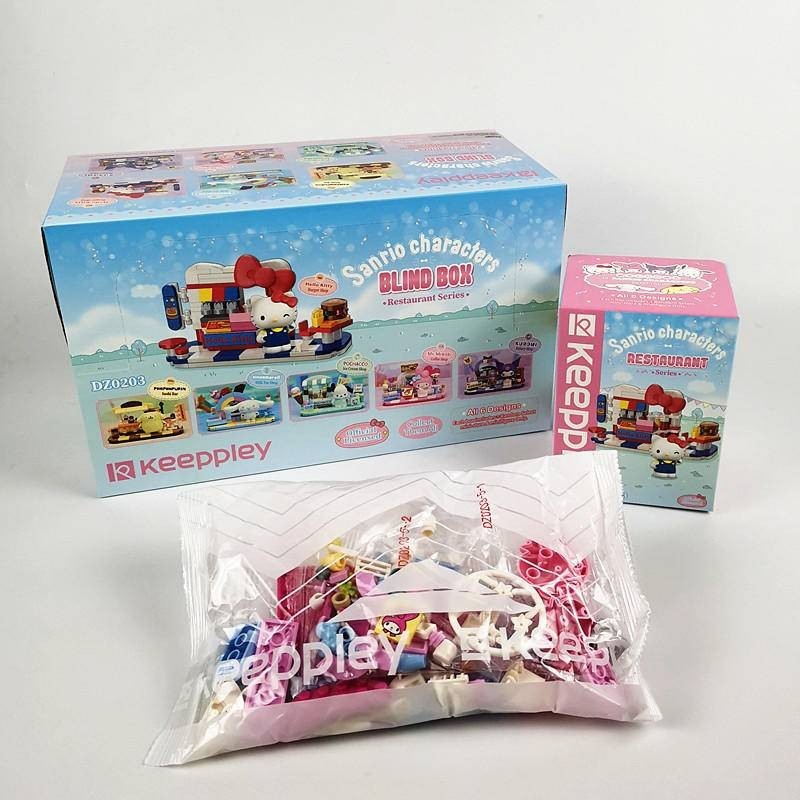 Keeppley Sanrio Kitty Melody Pompompurin Kuormi Pochacco Cinnamoroll ...