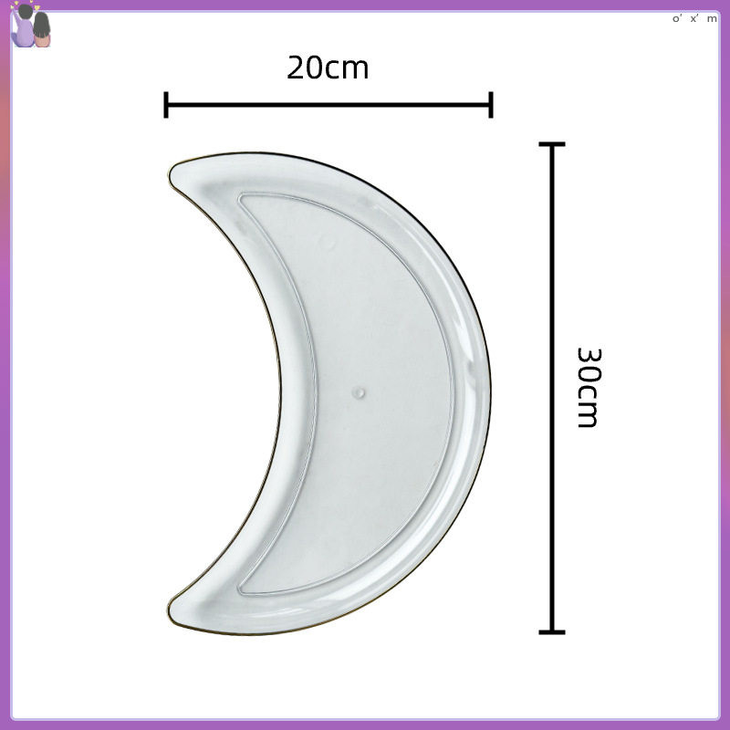 Eid Mubarak Plate Ramadan Serving Tray Reusable Plastic Dessert Tray ...