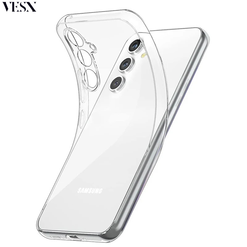 Clear TPU Silicone Phone Case Cover For Samsung ss Galaxy A56 A55 A54 A53 A52 A36 A35 A34 A33 ...