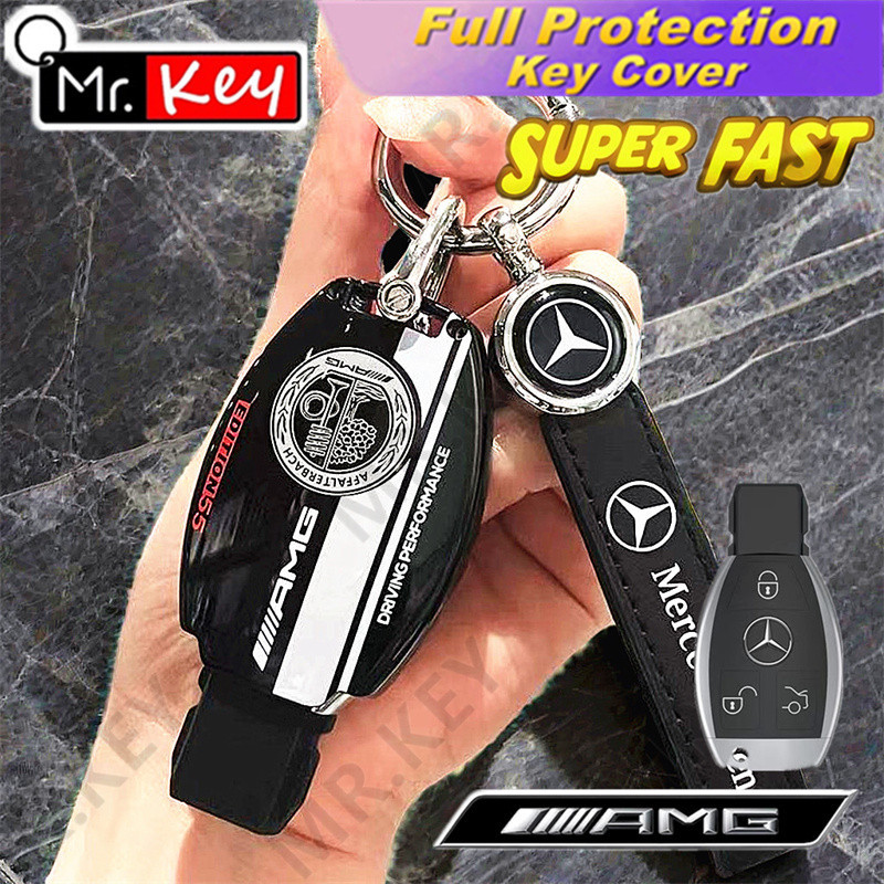 【Mr.Key】Mercedes Benz High Performance Painting AMG Key Cover Case for ...