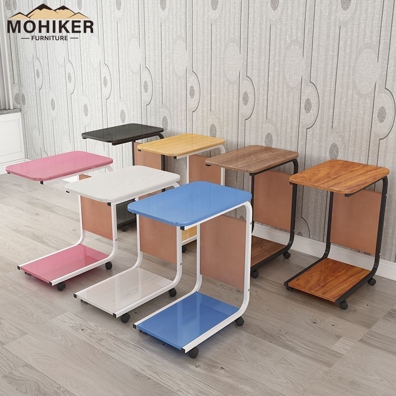 MOHIKER Movable Small Laptop Desk Computer Table Coffee Study Table ...