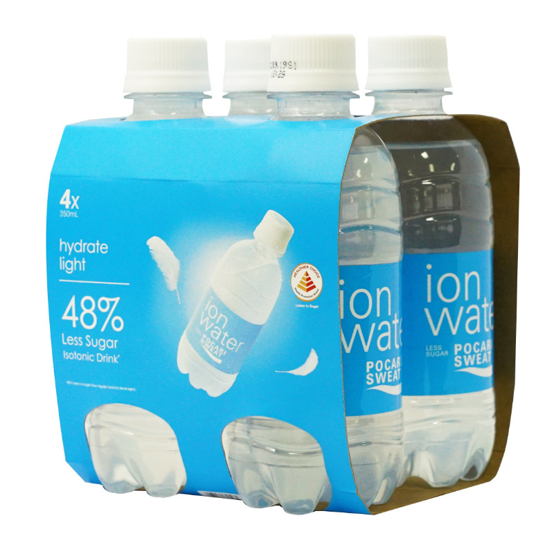 Pocari Ion Water Less Sugar, 4x350ml | Shopee Singapore