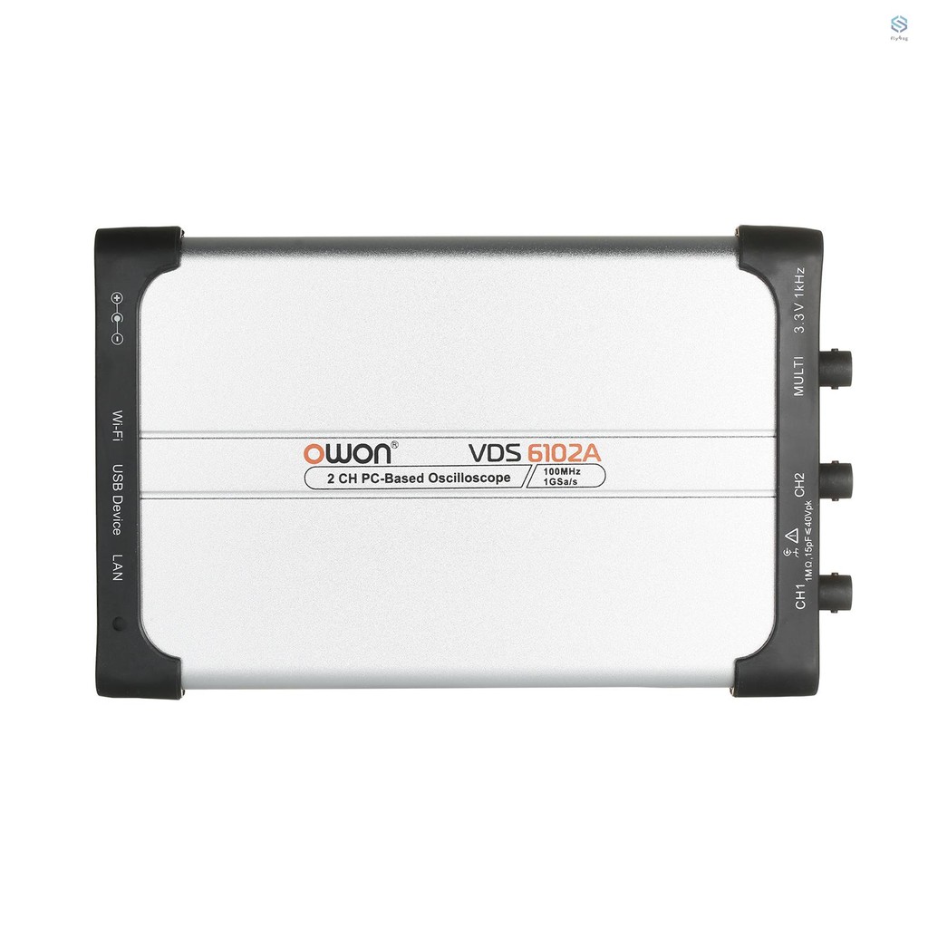 Owon VDS6102A USB PC Virtual Oscilloscope 2 Channel 100 MHz 1Gsa/s ...