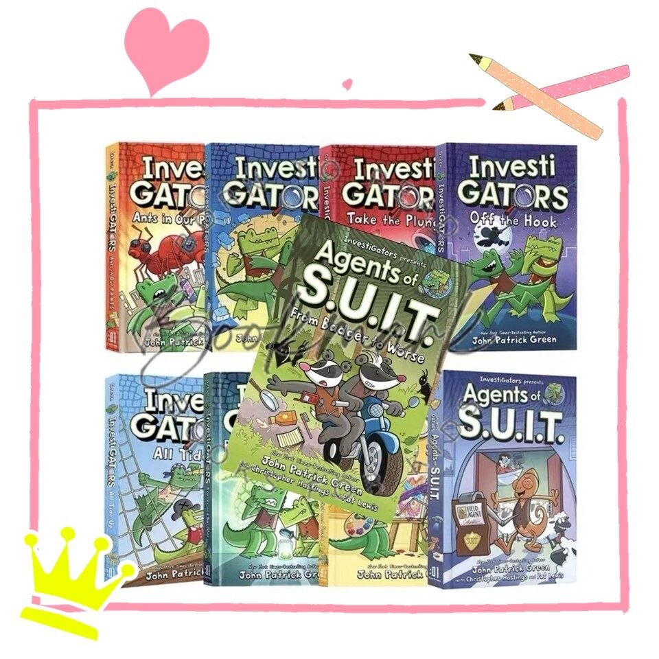 [Ready Stock] Investigators Box Set (9 Books) | Shopee Singapore