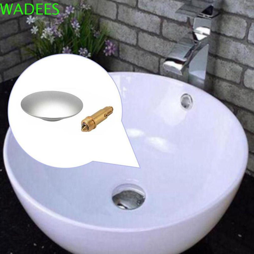 WADEES Sink Stopper for Bathroom 2 Sizes Sink Shroom Pop Up Type Sink ...