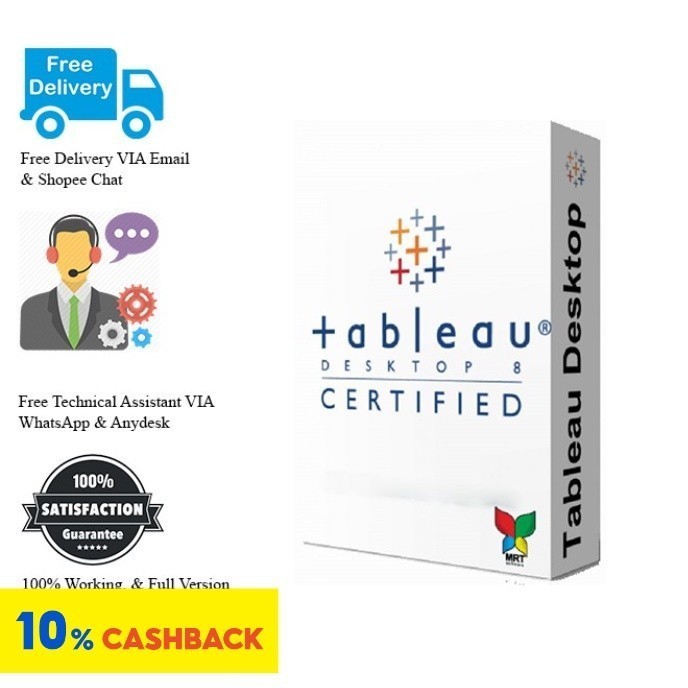Tableau Desktop Professional Edition [ Full Version] Windows and M@C ...