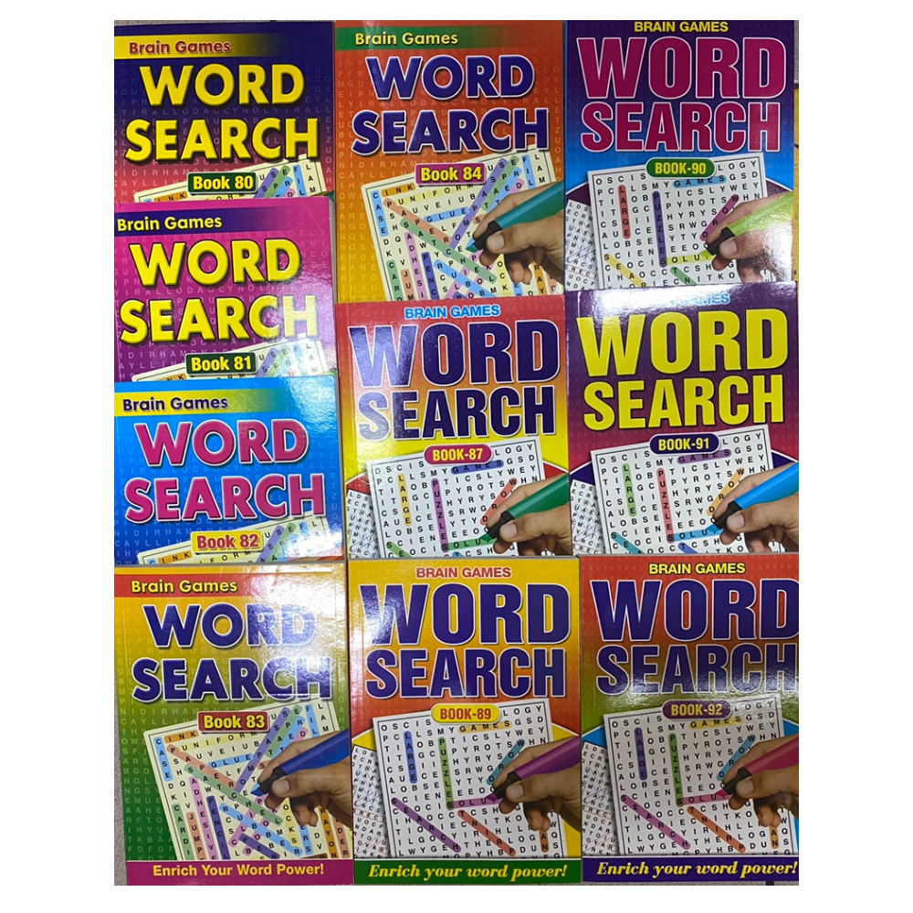 Word Search (Book 67 to 96)（Book 101 to 104） | Shopee Singapore