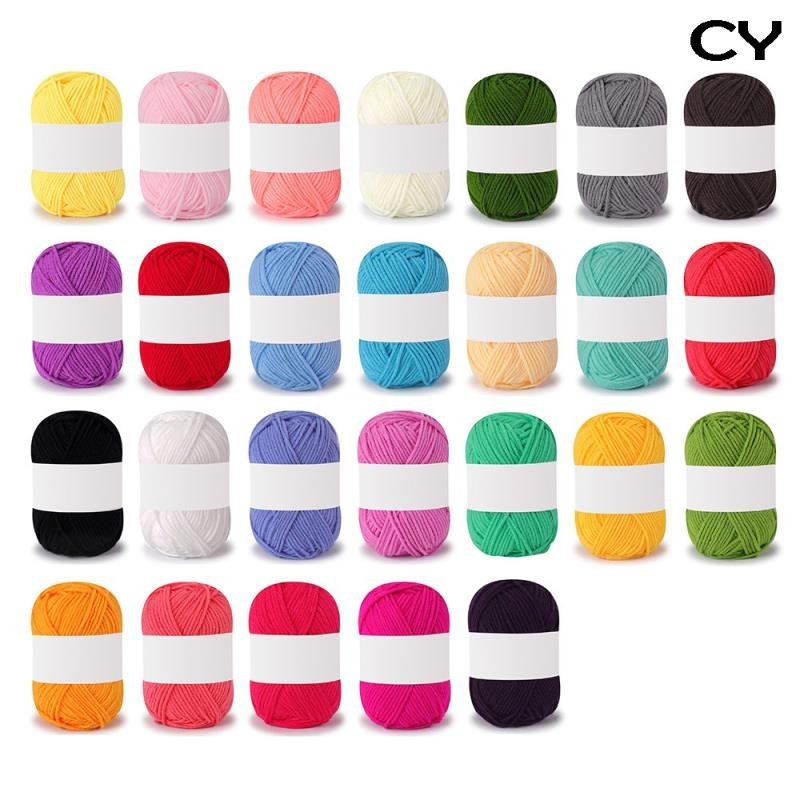 4ply acrylic thread Knitting Wool Yarn Needlework Dyed Lanas For ...