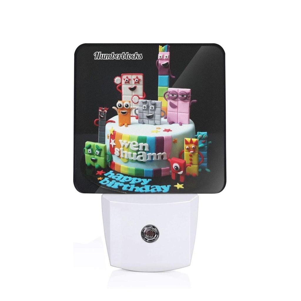 Numberblocks Auto LED Light Induction Sensor Control Sleeping Night ...