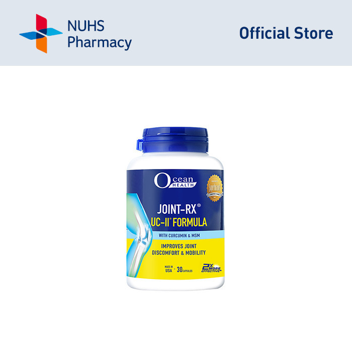 Ocean Health Joint-RX UC-II Formula with Curcumin & MSM 30 Capsules ...