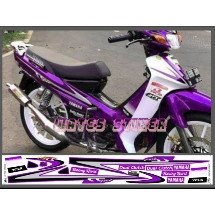 UNGU Striping Sticker Lis Les Polet Yamaha fizr fiz r f1 zr sstwo ss2 ...